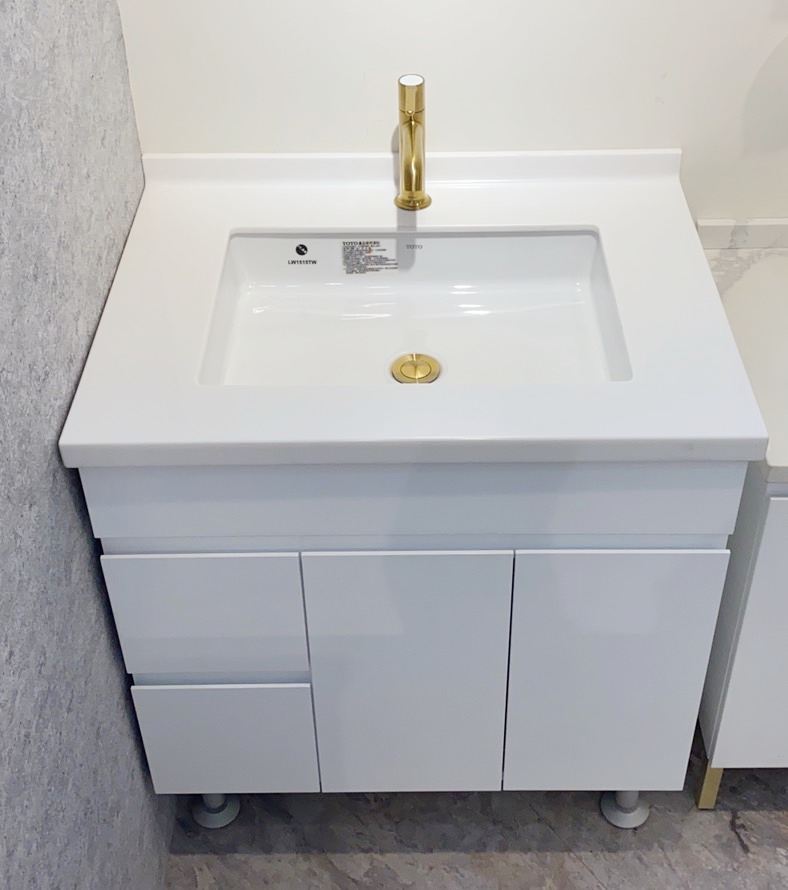 人造石+方盆(LW1515TW) - 下崁盆 - 德浦廚衛